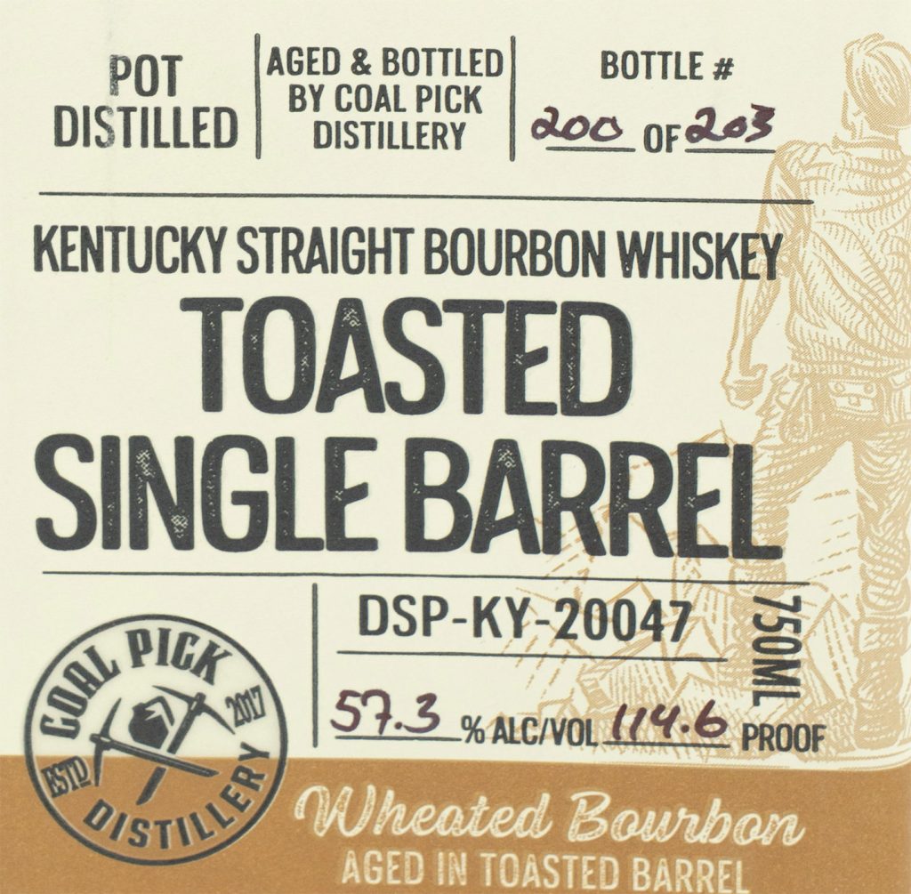 100% Toasted: Living in the Barrel From Day One | Coal Pick Distillery